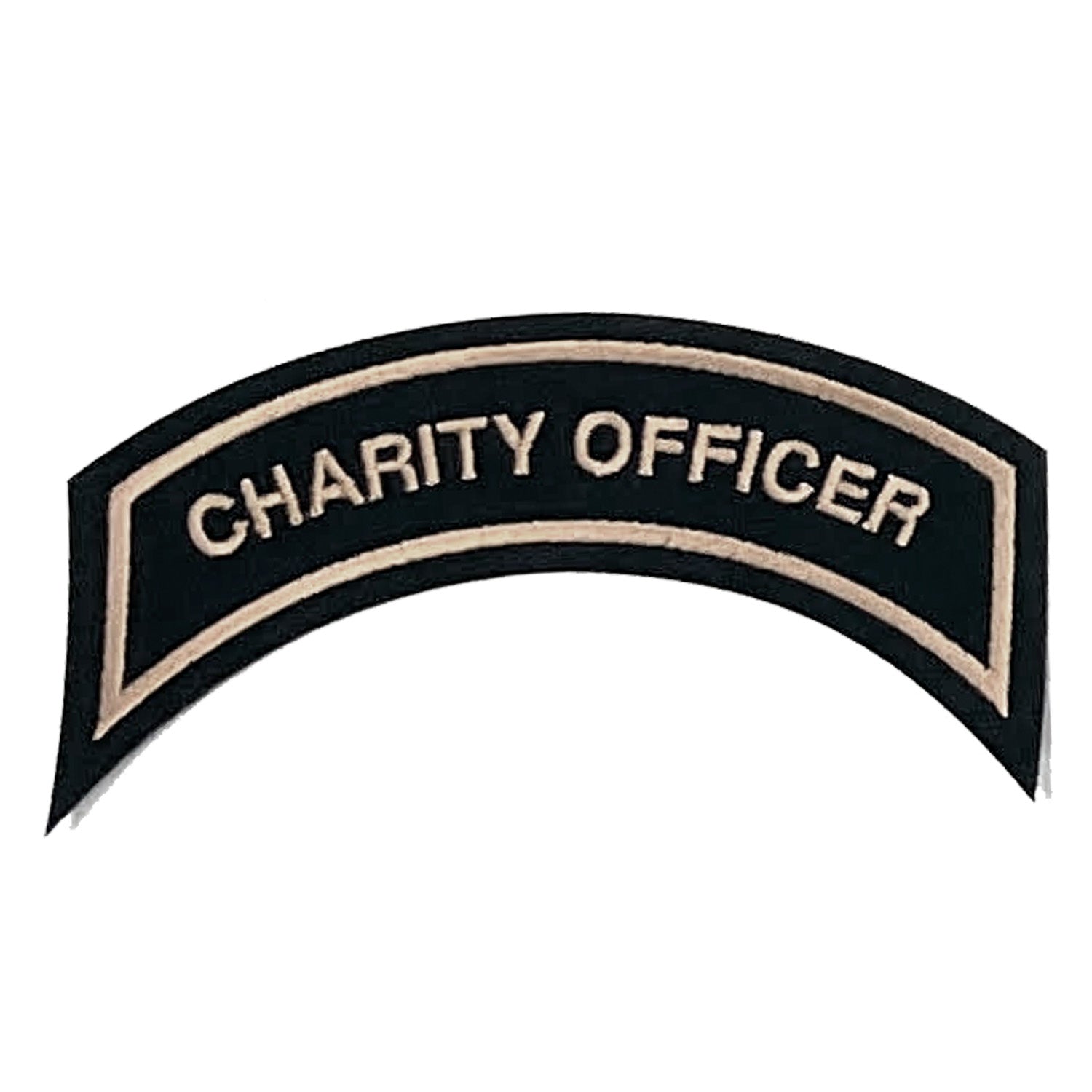 CHARITY OFFICER Patch In Tan