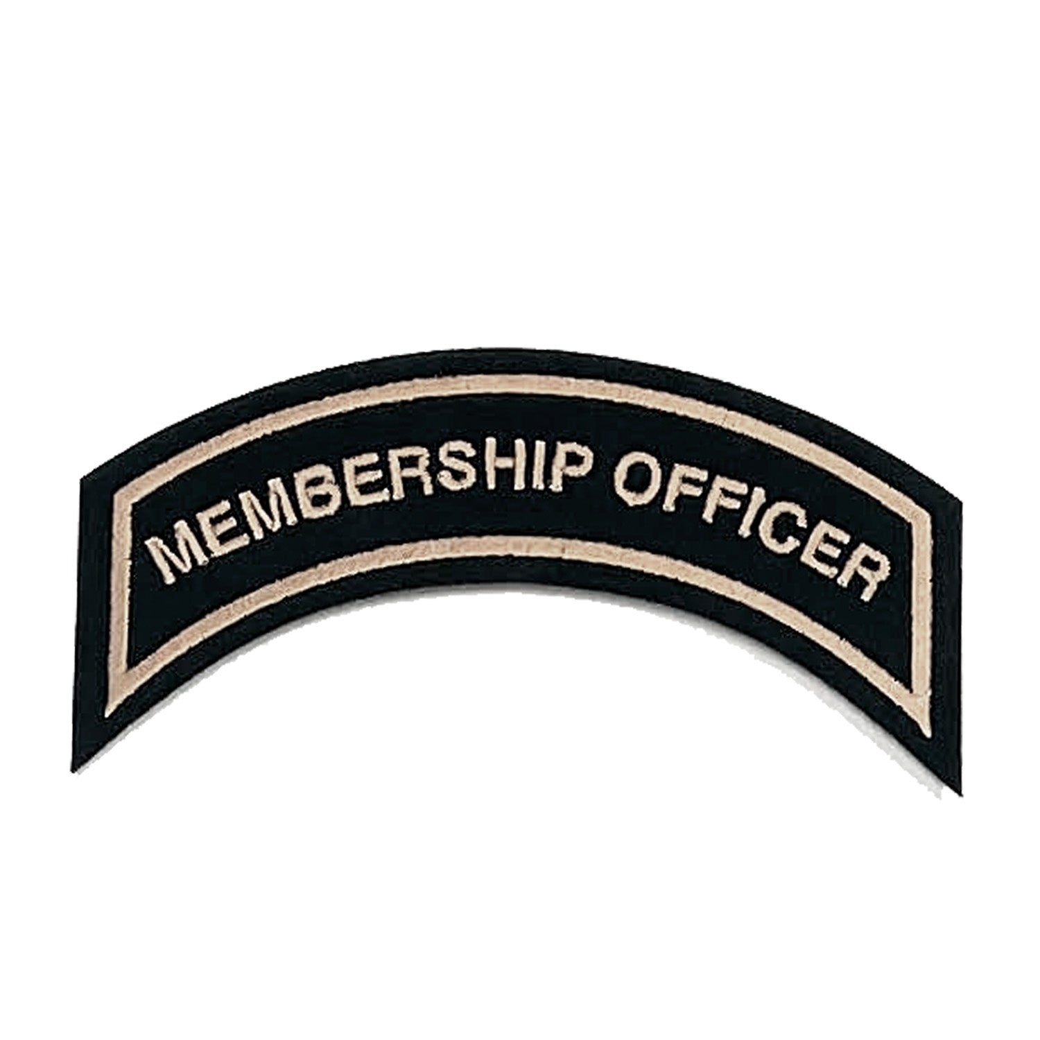 MEMBERSHIP OFFICER Patch In Tan