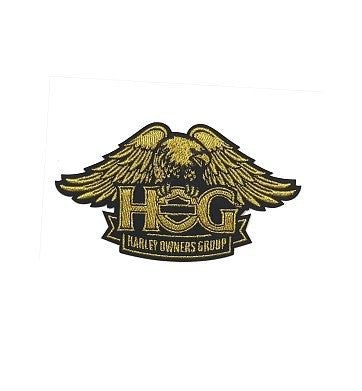 H.O.G. Eagle Patch Gold - SMALL